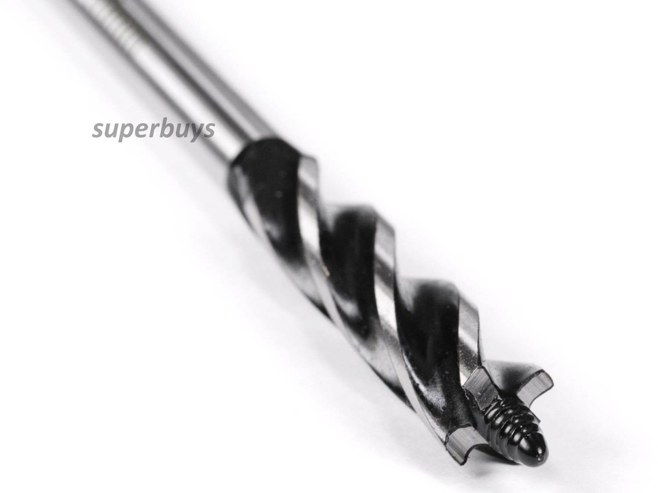10mm Auger Drill Bit Twist Carbon Steel Power Carpenter Joiner Milling ...