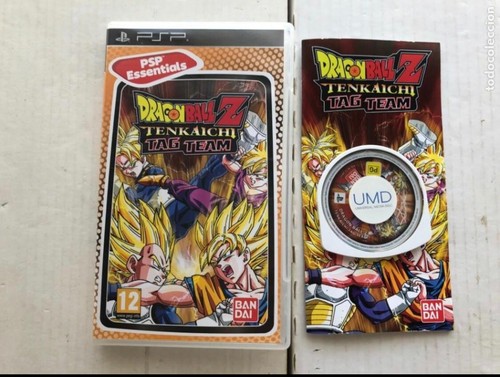 DRAGON BALL Z Tenkaichi Tag Team DragonBall REGION FREE Sony PSP ...