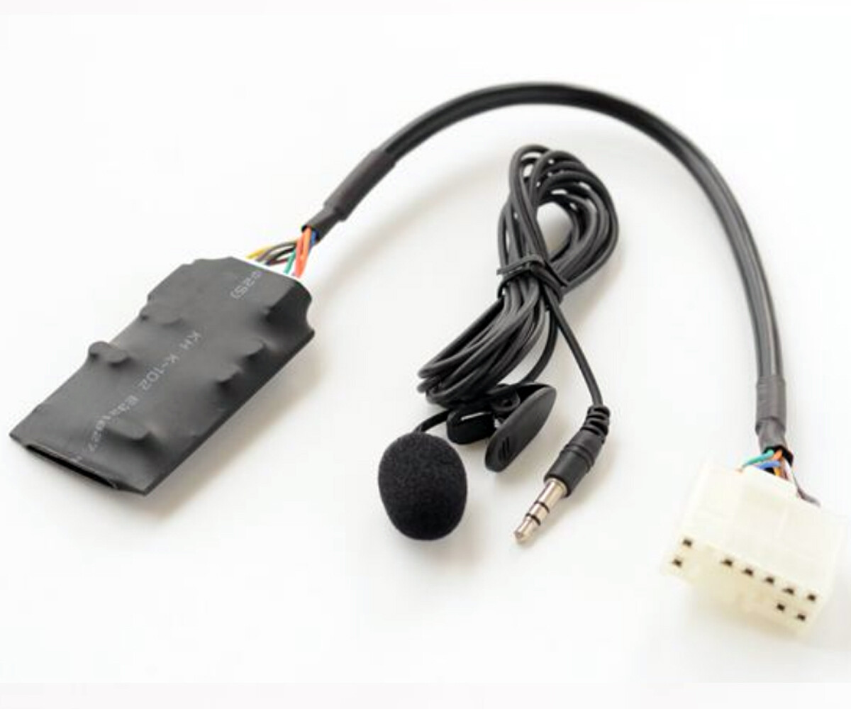 Car Bluetooth MIC Adapter AUX Audio Cable For Toyota 5+7 Pin Camry ...