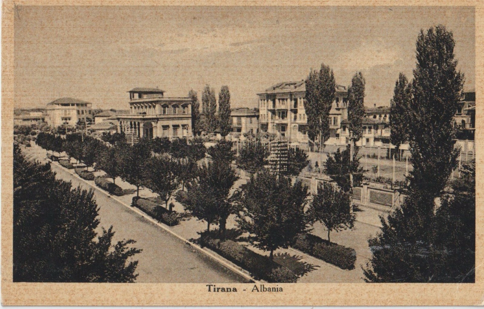 ALBANIA TIRANA POSTCARD COVER | eBay