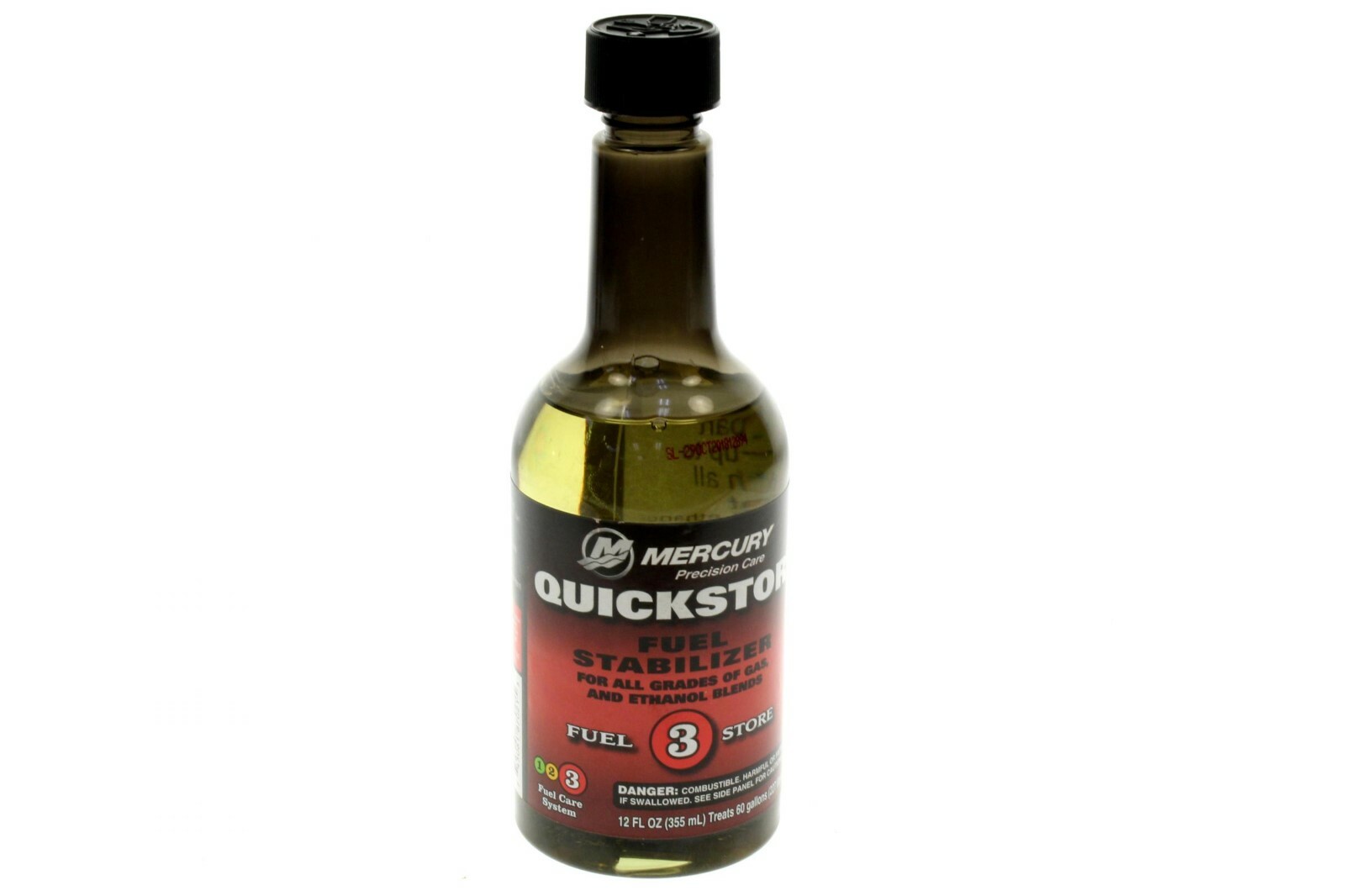 Mercury Marine Quicksilver Quickstor Fuel Stabilizer Treatment 12oz 92 ...