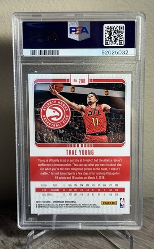2018 Panini Chronicles Trae Young Rookie Card PSA 10 | eBay
