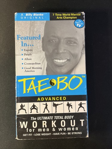 Tae Bo Advanced Workout 1998 Billy Banks VHS | eBay