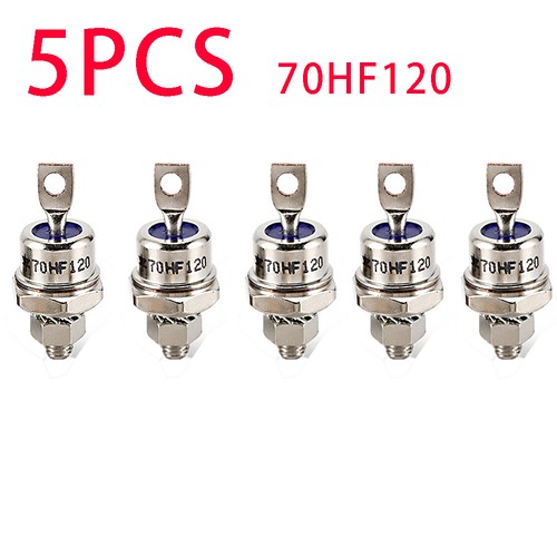 5PCS 70A 1200V 70HF120 High Power Rectifier Metal Stud Type Rectifier ...
