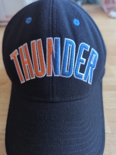 Oklahoma City Thunder NBA Fan Favorite Black SnapBack Hat Cap NWT | eBay