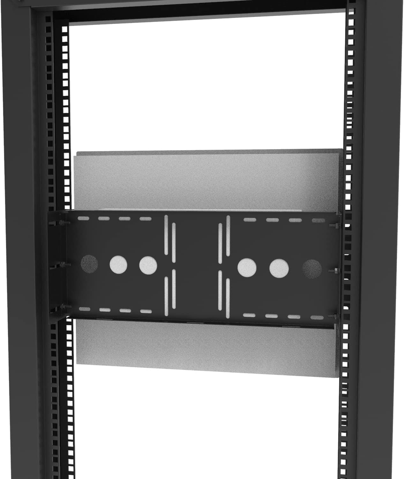 4U Universal VESA LCD Monitor Mounting Bracket 19 Inches Server Rack ...