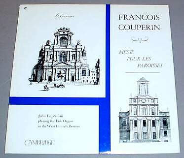 JOHN FESPERMAN, Organ LP - Francois Couperin | eBay