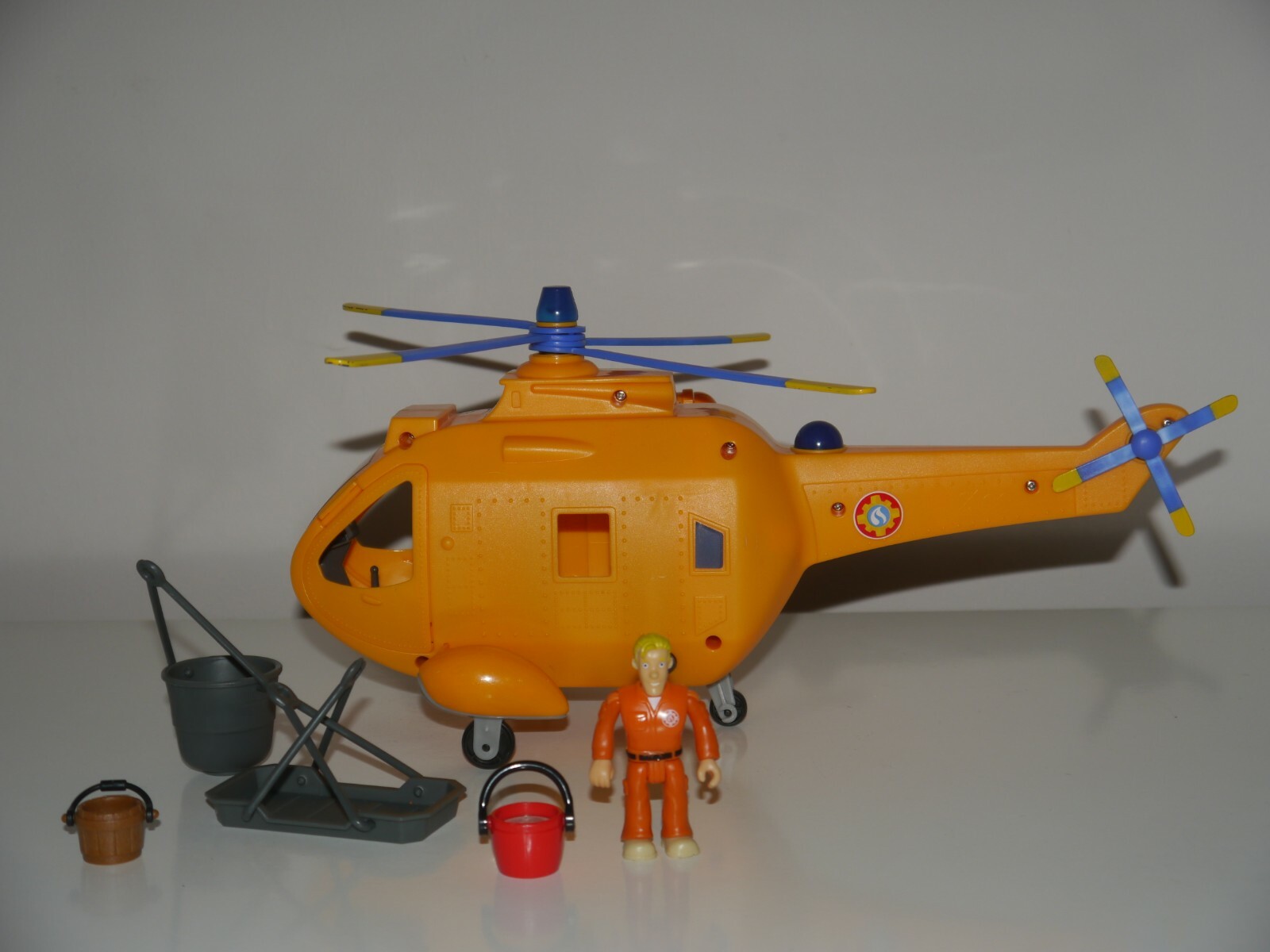 Fireman Sam Helicopter Wallaby 2 with Light & Sounds Tom Accessories ...