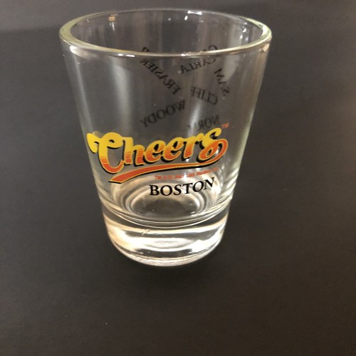 Vintage Cheers Boston Shot Glass TV Show EUC | eBay