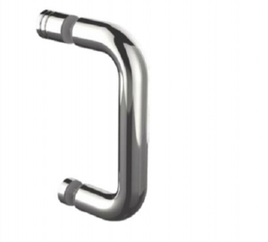 "D" shower door handle stainless steel , d handle 180mm long, shower ...