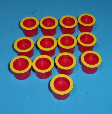 1978 Knock Out Game Milton Bradley 13 Replacement Game Pieces / Parts ...