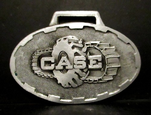 J I Case Wheel & Crawler Tractors Tracks Pocket Watch Fob T B Holmes ...