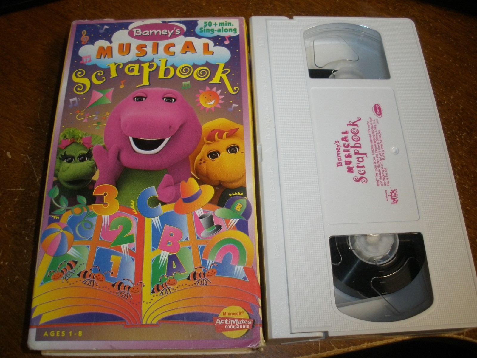 Barney - Barneys Musical Scrapbook (VHS, 1997) 45986020178| eBay