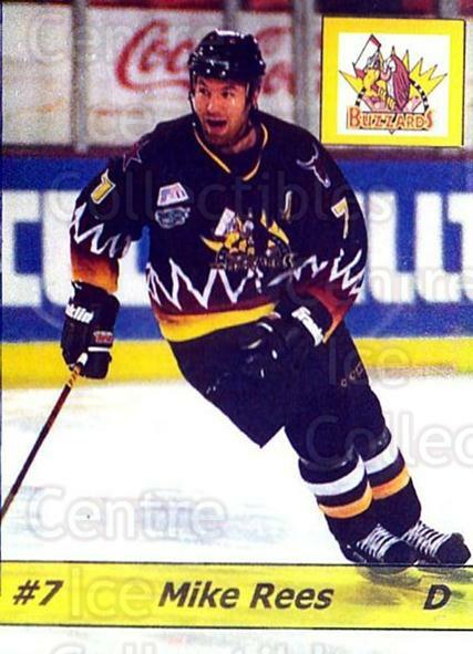 2001-02 El Paso Buzzards #9 Mike Rees | eBay