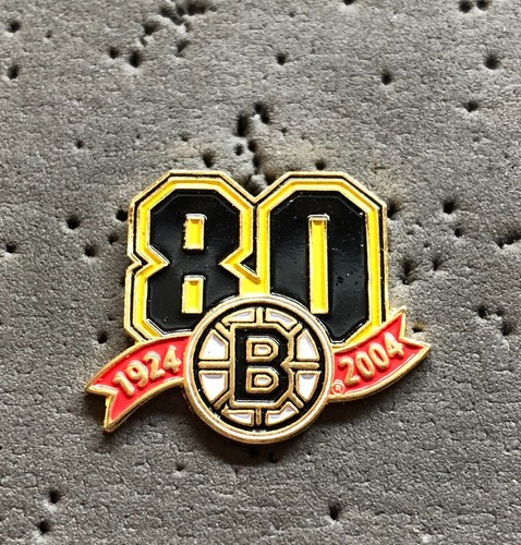 Boston Bruins 80 Years 1924-2004 NHL Hockey Pin | eBay