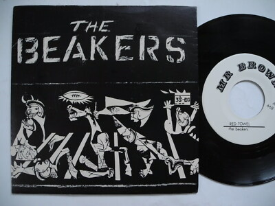 BEAKERS Red Towel / Football Season Is In Full Swing 45 7" single 1980 ...