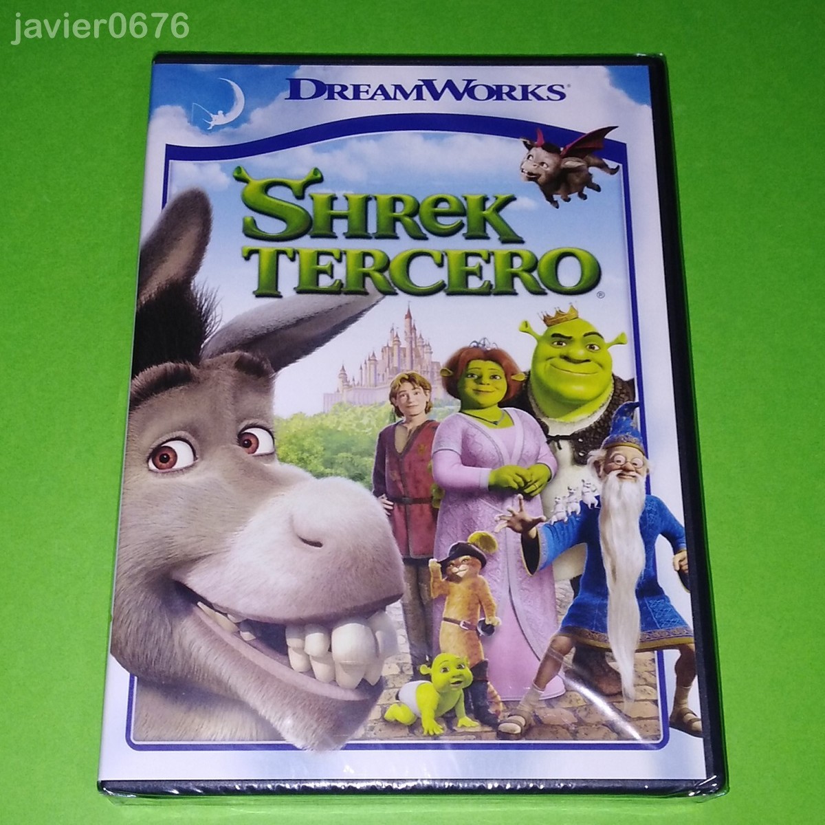 Portada Original Del Dvd De Shrek Custom 4K UHD Blu Ray DVD Free