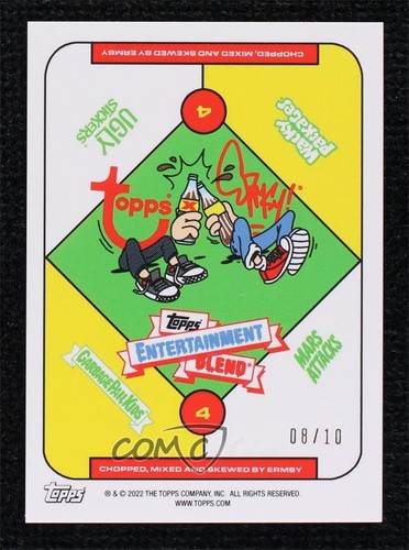 2022 Topps X Ermsy Entertainment Blend Red Foil 8/10 Boney Joanie #4 ...