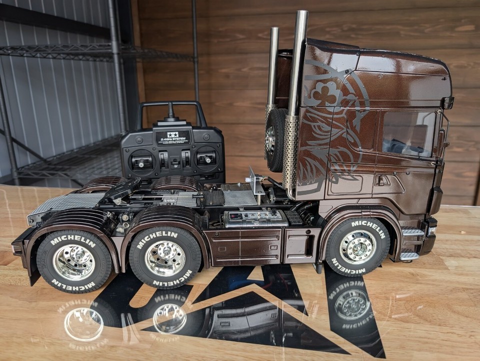 Tamiya 1/14 Scale Rc Big Truck Scania R620 Radio Control Tractor ...