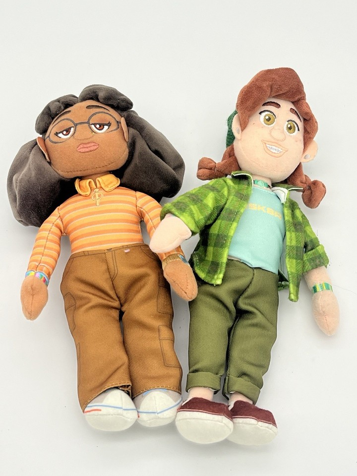 Disney Pixar Turning Red Miriam & Priya 11” Plush Doll Lot Of 2 Stuffed ...