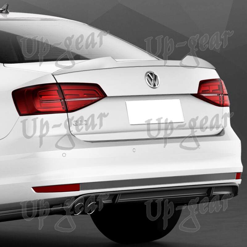 For 2011-2018 Volkswagen Jetta MK6 W-Power Pearl White V-Style Trunk ...