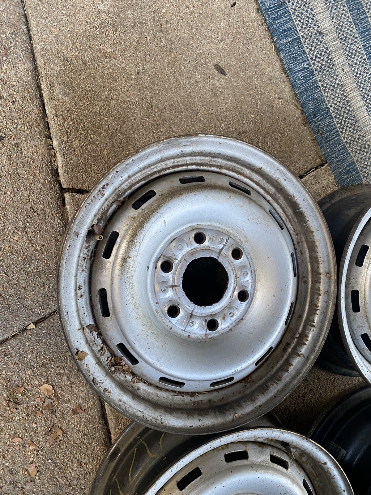 4-88-98 Chevy Truck 16x6.5 6 Lug Factory Rally Steel Wheels Rims ...