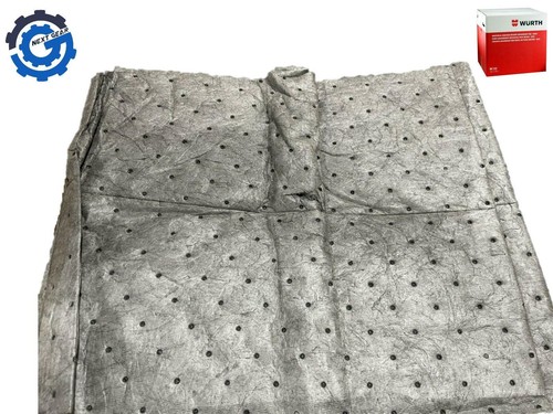 100 Pack Absorbent Pads Medium Weight Gray 16x18 Inch IN WURTH ...