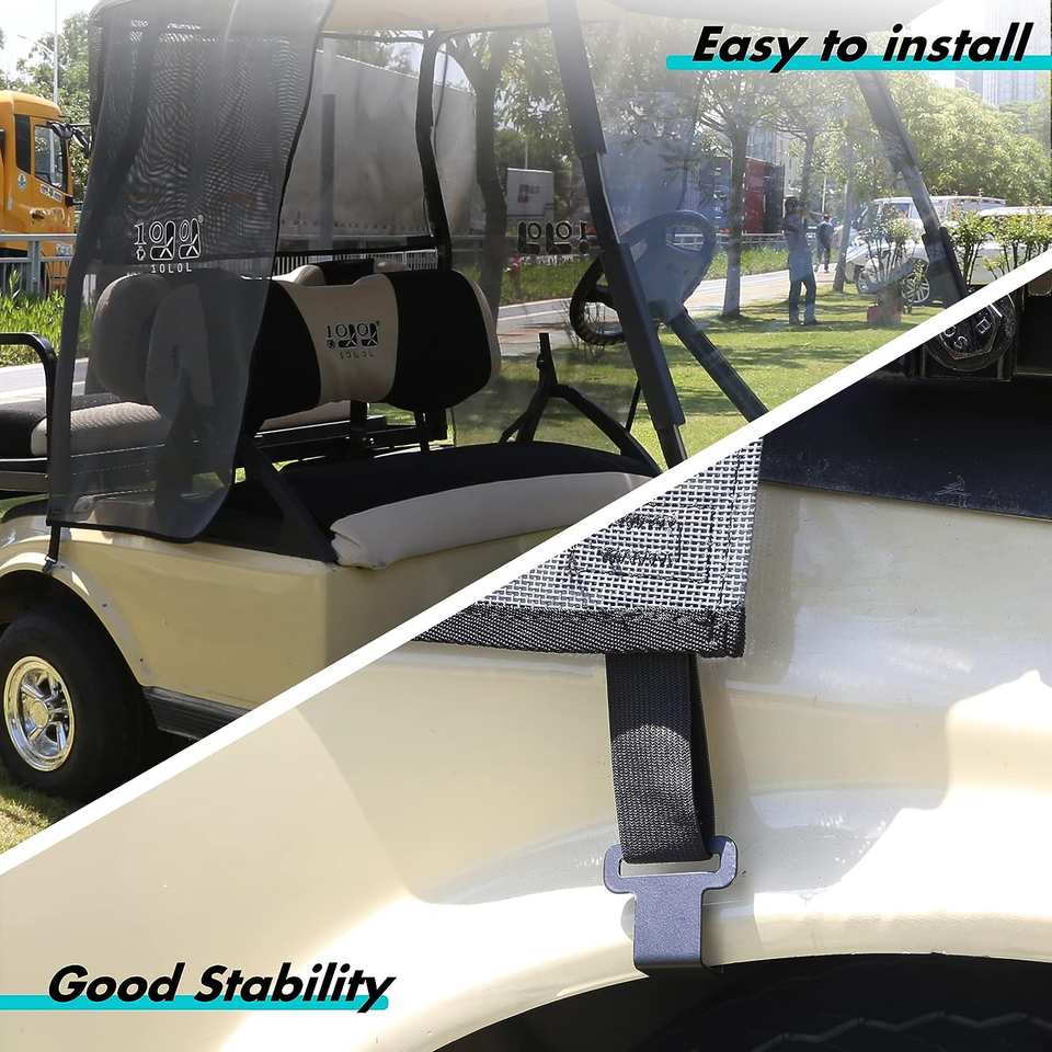10L0L Golf Cart Sun Shade Cover for Club Car DS | 0689743585441 ...