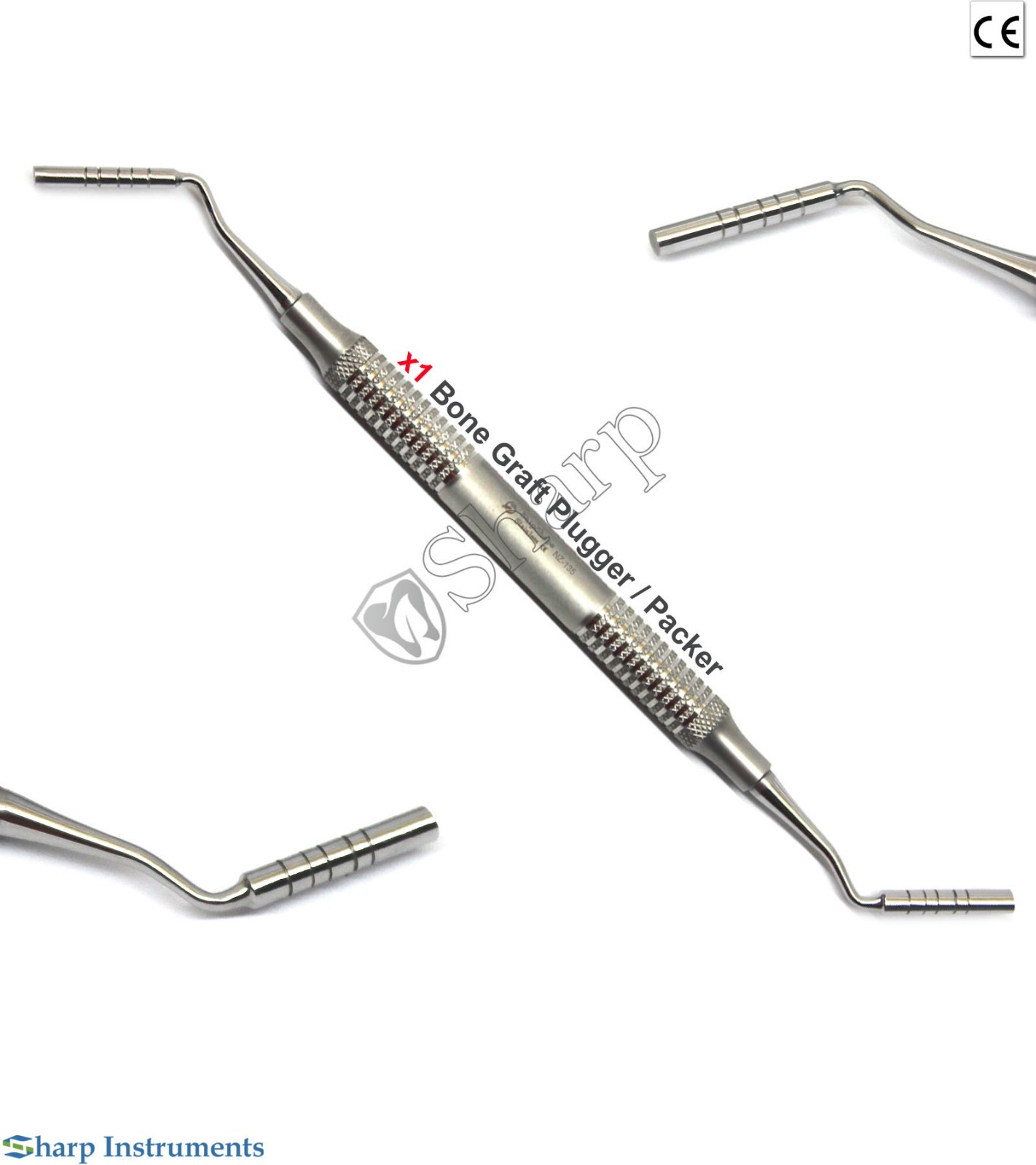 Surgical Implant Bone Grafting Plugger Compactor Bone-Graft-Carrier ...