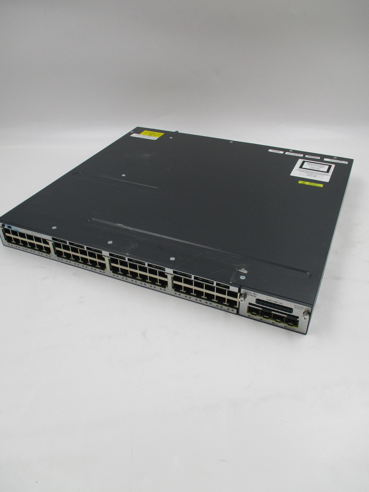 Cisco Catalyst 3750X 48-Port Ethernet Switch WS-C3750X-48T-S W/10G ...