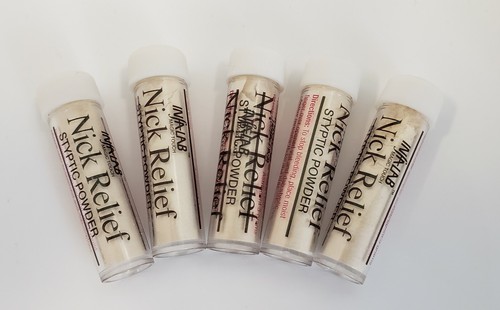 5 X InfaLab Nick Relief Powder Styptic Stops Minor Bleeding Trimmer ...