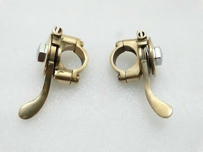 Universal Motorcycle Brass Flat Choke Lever (Right & Left Side) 1 ...