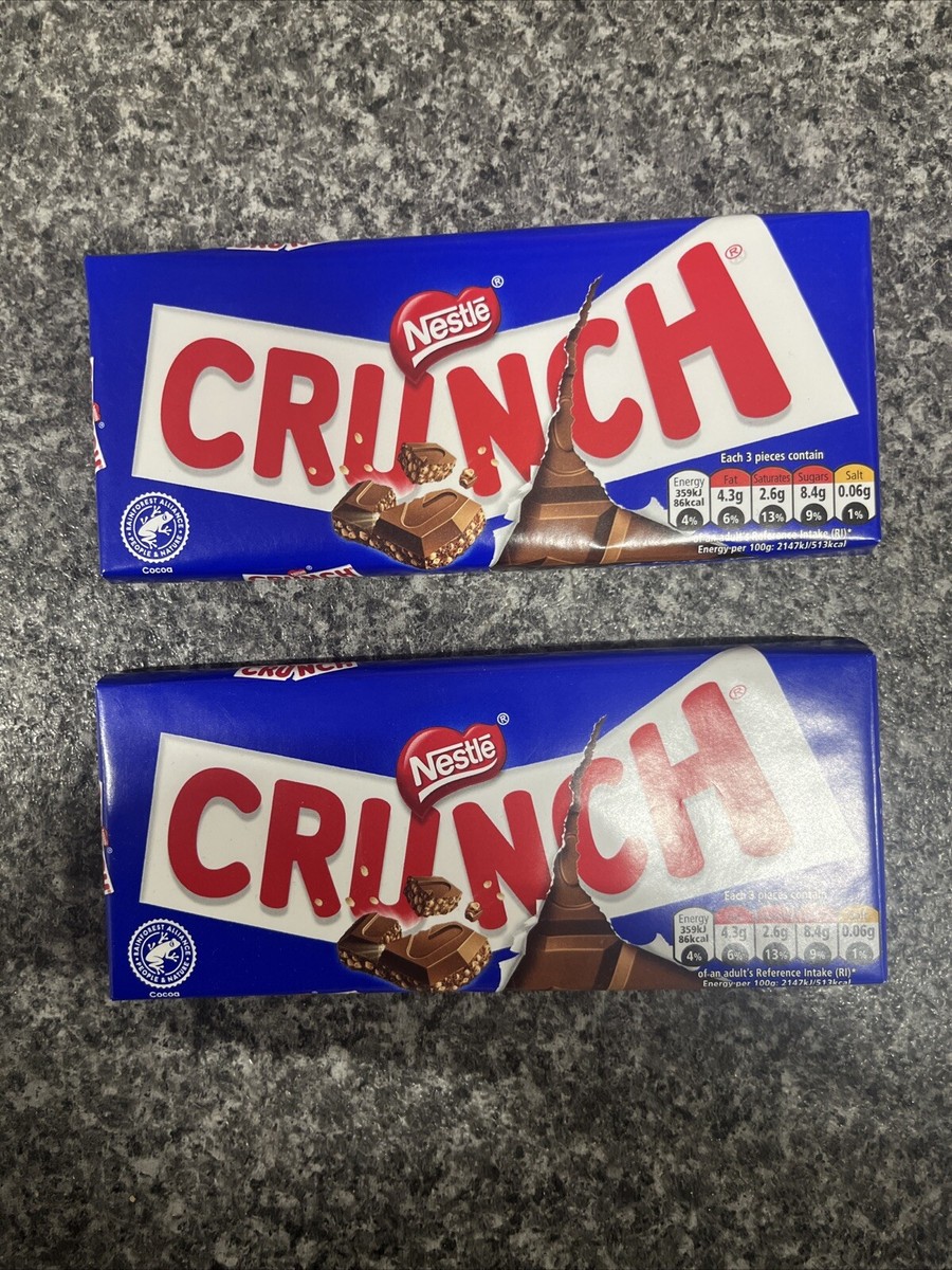 Logotipo De Nestle Crunch Crunch Logo Editable Text | Premium Vector