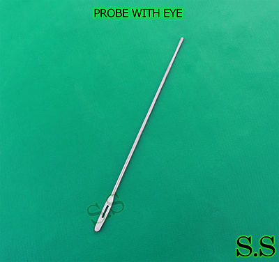 100 PCS PROBE WITH EYE 6" SURGICAL DISSECTING INSTRUMENTS | eBay