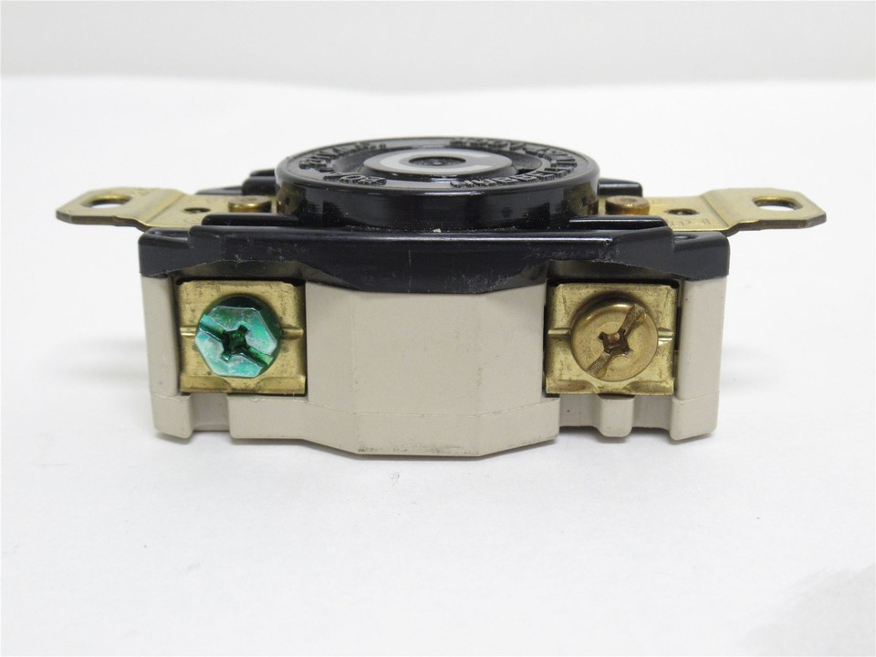 230297 New-No Box; Hubbell HBL2330 Locking Receptacle; 20A; 277VAC; 1Ph ...