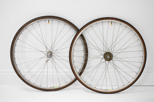 MAVIC MA3 CLINCHER / CAMPAGNOLO HUB VINTAGE BICYCLE WHEELSET - 700C ...