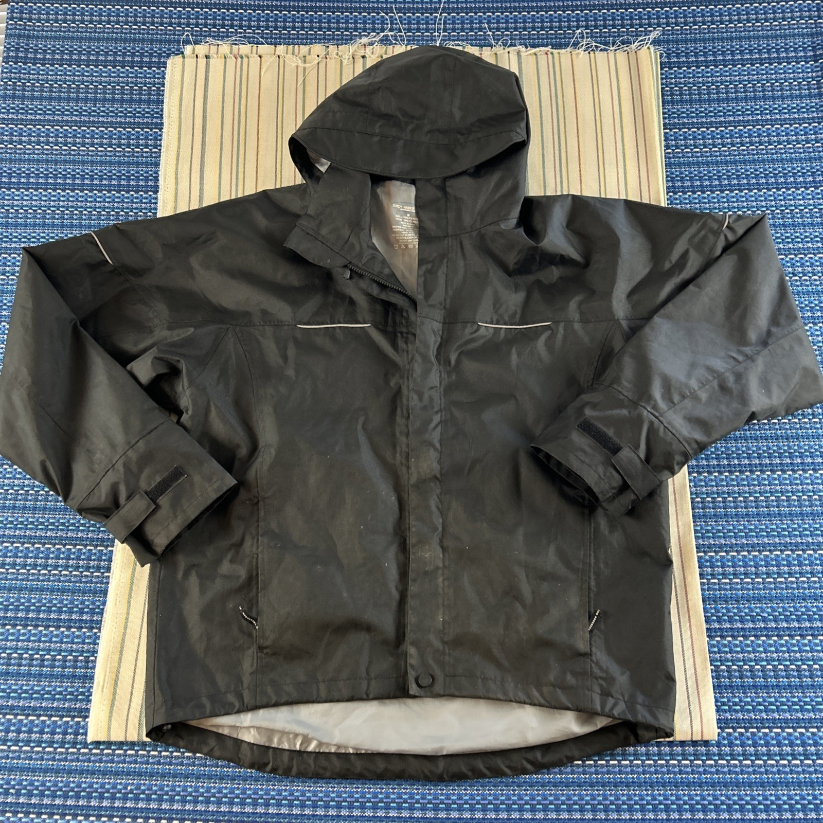 Dutch Harbor Gear Typhoon Parka Jacket Mens Medium Bl… - Gem