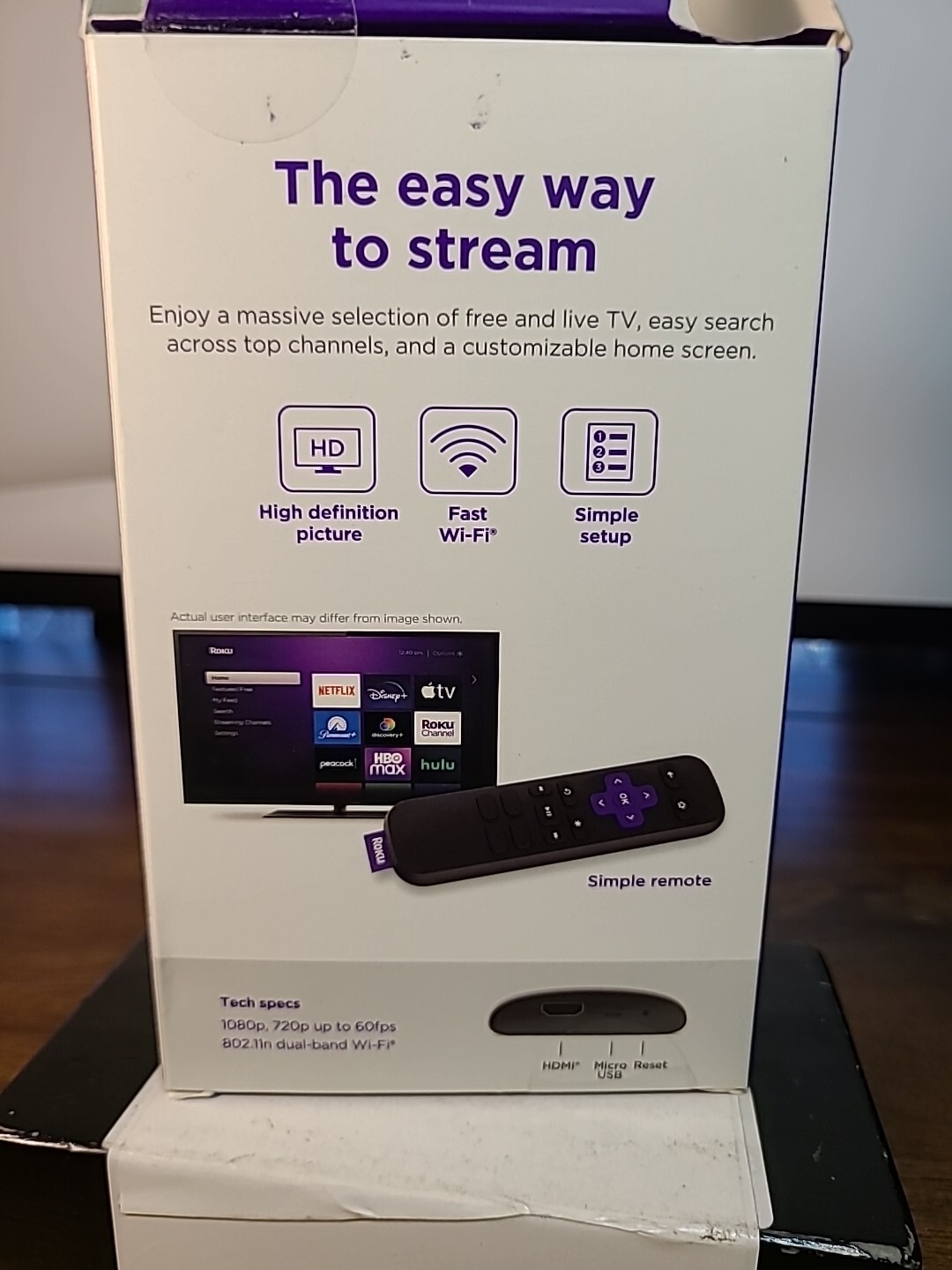 Roku Express 3960RW HD Streaming Device - Black 829610004914| eBay