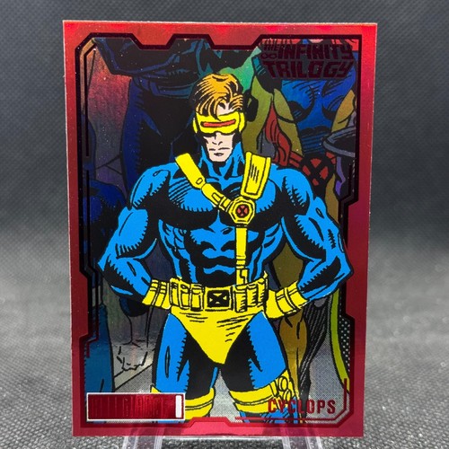2023 Marvel Allegiance Infinity Trilogy Cyclops Rainbow Red #42 | eBay