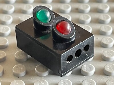 RARE feu lumineux brique lumineuse LEGO Train 12V Signal Light Brick ...