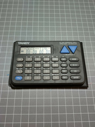 Vintage Tandy EC-322 Personal Directory, Scheduler, Calculator in box ...