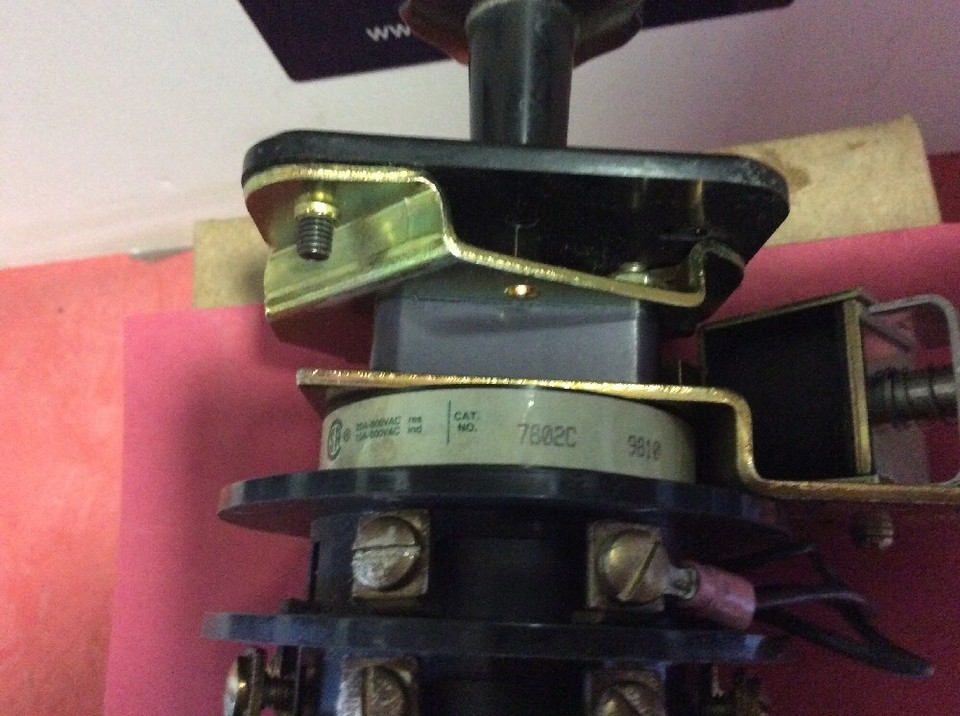 Electroswitch Lock-Out Relay Switch Series 24 7802C 9810 | eBay