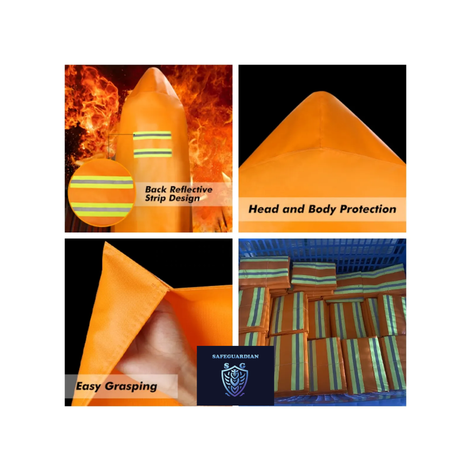Fireproof Blanket | Fire Cloak | Fireproof Cloak/Cape | Emergency Fire ...