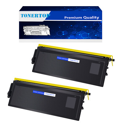 2 PK TN570 TN540 Black Toner Cartridge fit for Brother MFC-8220 8440 ...