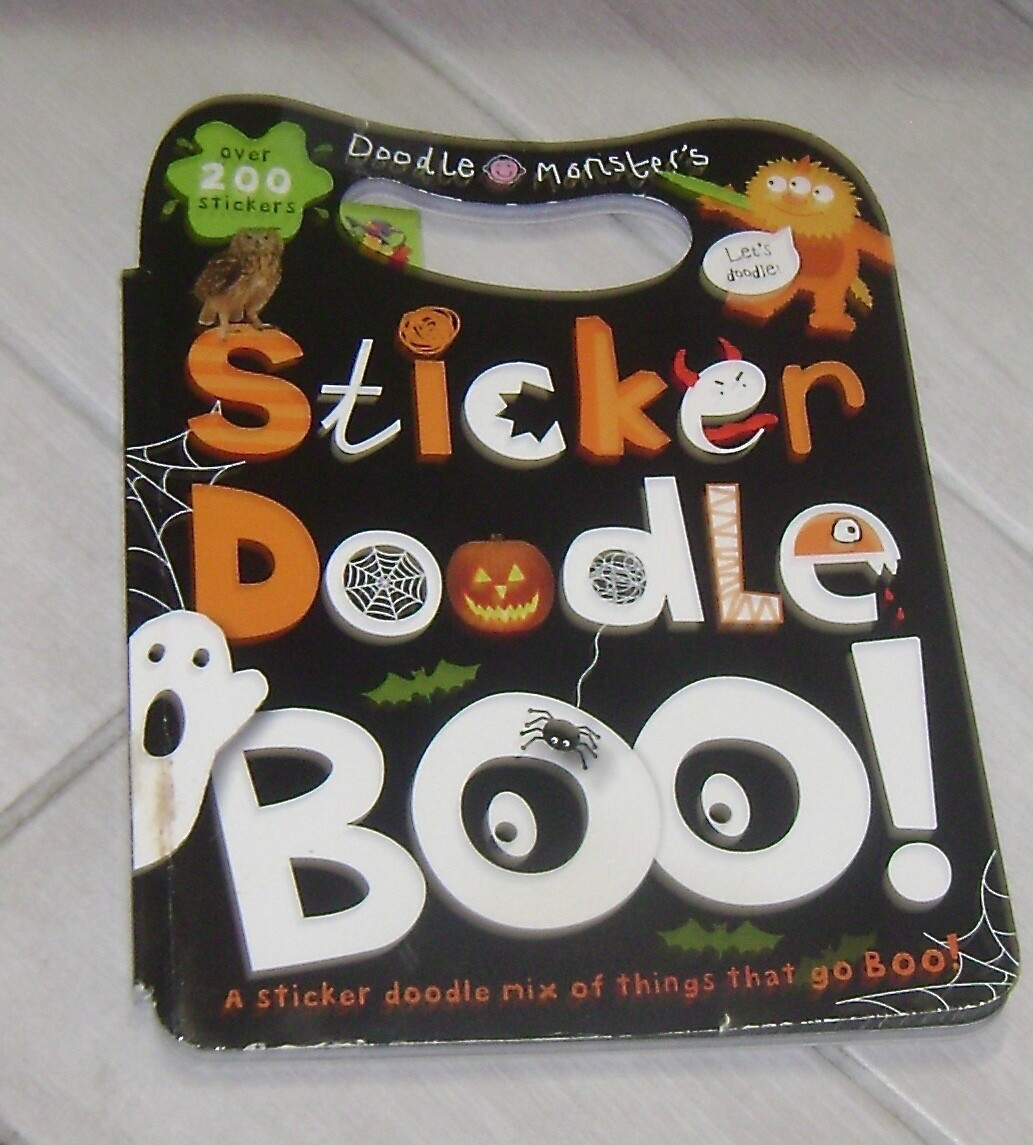 The Most Haunted House & Doodle Monster's Sticker Doodle Boo! | eBay