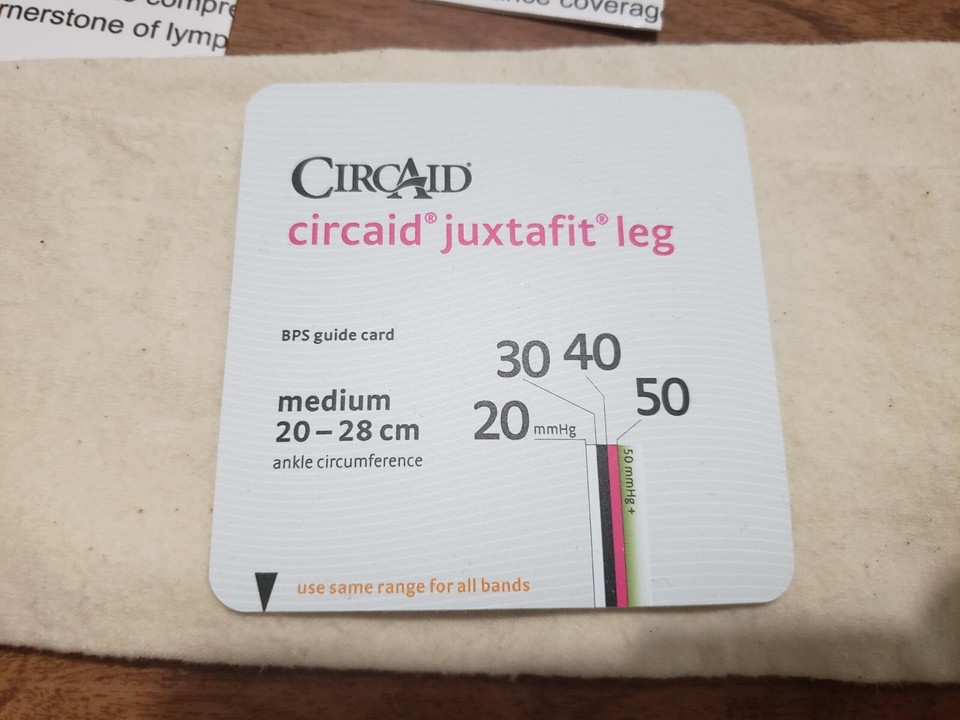 Lymphedema Adjustable Compression System Circaid JuxtaFit, Medium w/PAC ...