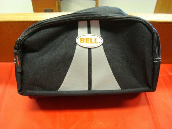 Bell Zippered 2 Pocket Bike Bag for Front Handlebar - RN110269 Black ...