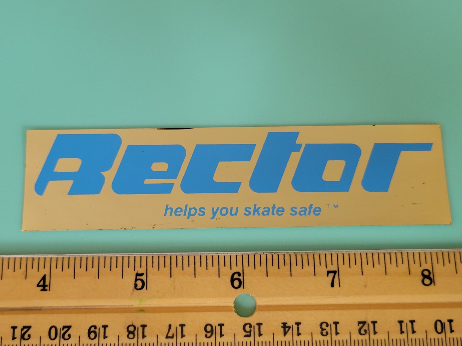 VTG 70's RECTOR PROTECTIVE PADS FOIL ALVA G&S SIMS NOS SKATEBOARD DECK ...