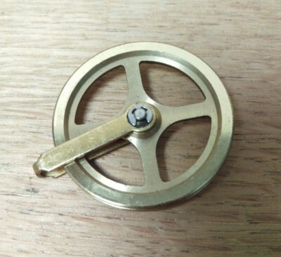 German Grandfather Clock Weight Cable Pulley - Used 1 piece 1 3/4 inch ...