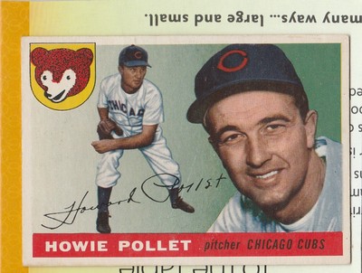 1955 Topps # 76 Howie Pollet | eBay